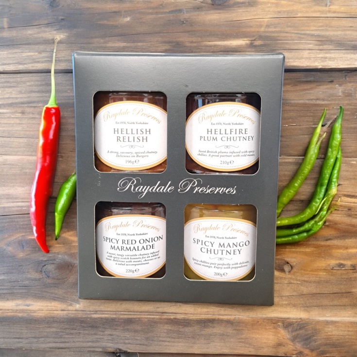 Raydale Preserves Spicy Chutney Gift Box | Raydale PreservesRaydale ...