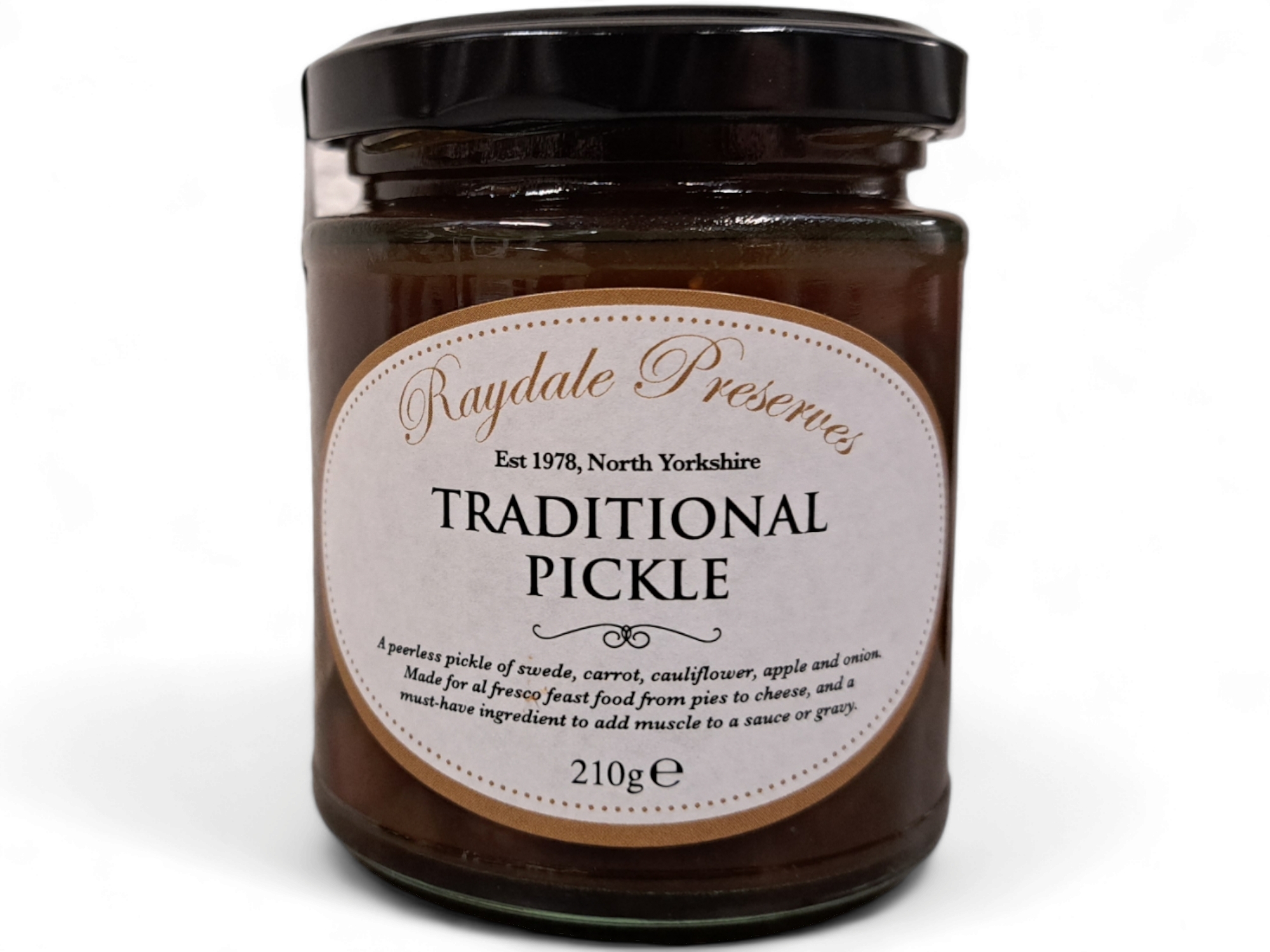 Traditional Pickle 210g | Raydale Preserves